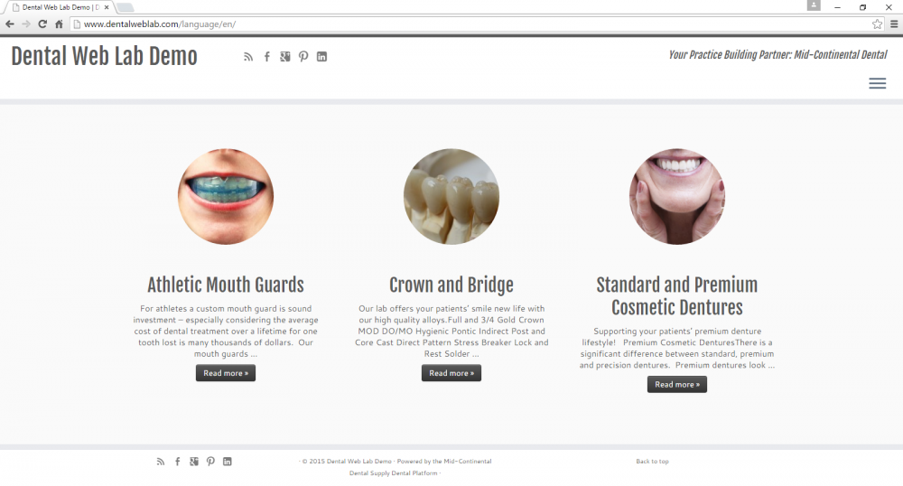 Dental Lab Websites - Mid-Continental Dental Supply Co. Ltd.